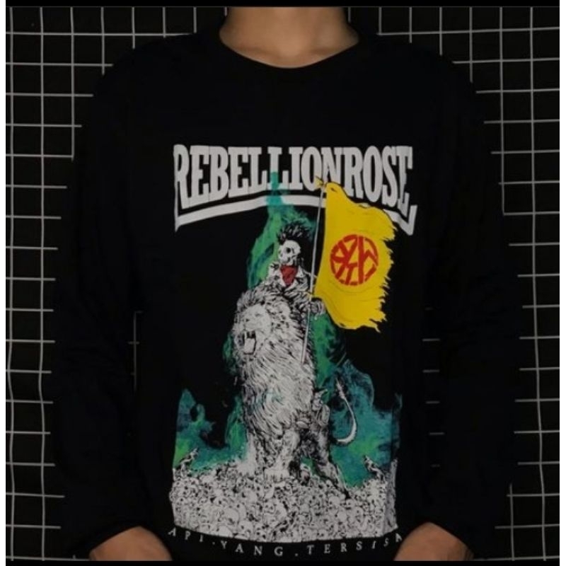 Jual REBELLION ROSE OFFICIAL MERCHANDISE | LONGSLEEVE API YANG TERSISA ...