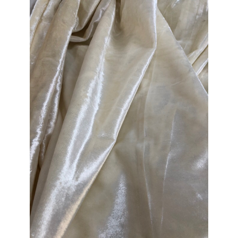 Jual KAIN BELUDRU BLUDRU PUTIH // KAIN KURSI PELAMINAN SOFA PELAMINAN ...