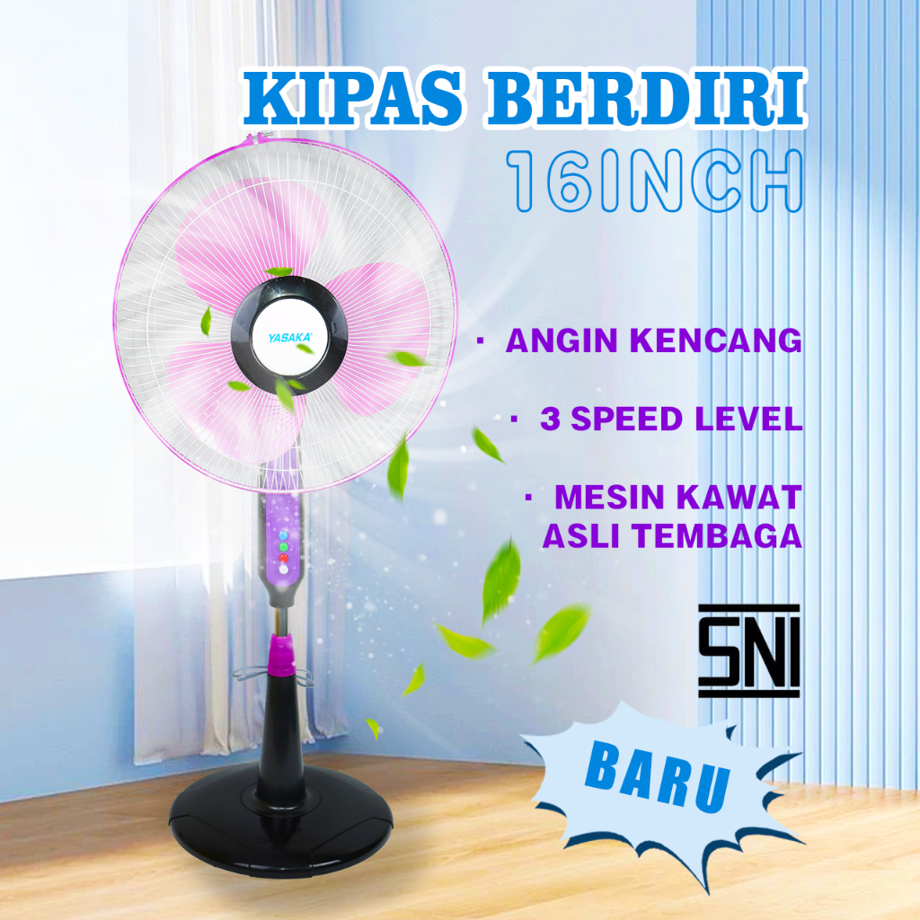 Jual KIPAS ANGIN BERDIRI YASAKA 16 INCH/STAND FAN 16 INCH/KIPAS MURAH ... Jual KIPAS ANGIN BERDIRI YASAKA 16 INCH/STAND FAN 16 INCH/KIPAS MURAH ...