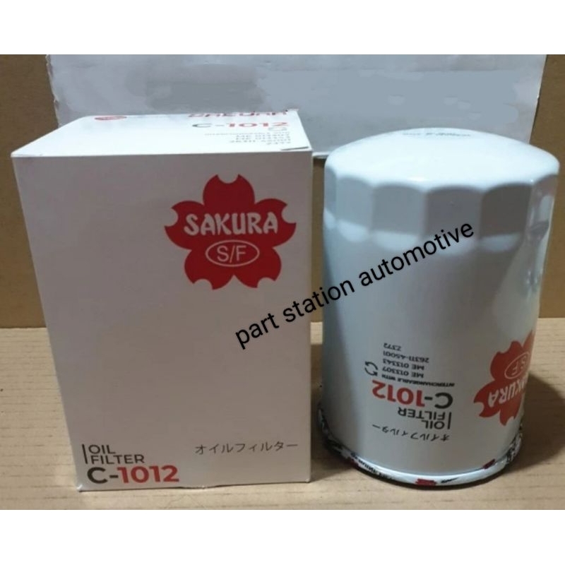 Jual FILTER OLI MITSUBISHI CANTER SAKURA C-1012 | Shopee Indonesia