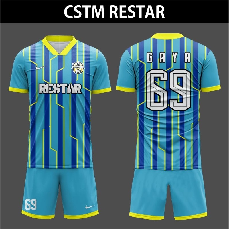 Jual Custom Jersey Setelan Sepakbola/Futsal ( Bisa Design Sendiri ...