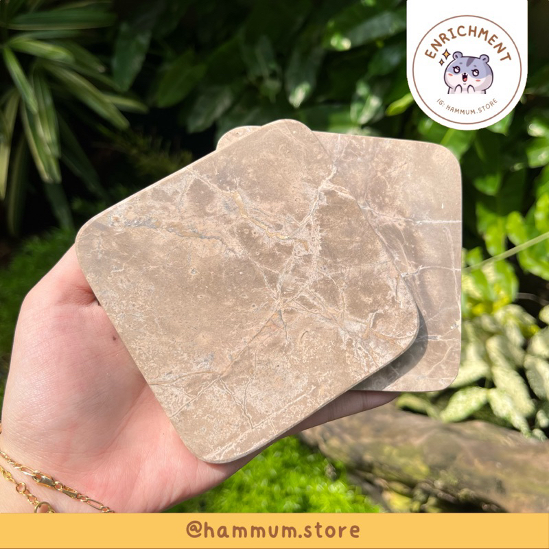 Jual HAMSTER COOLING PAD MARBLE | Tempat Tidur Hamster Dingin | Marmer ...