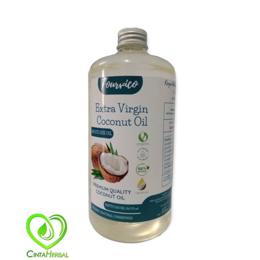 Jual VCO Fourvico | Extra Virgin Coconut Oil | Minyak Kelapa Murni ...