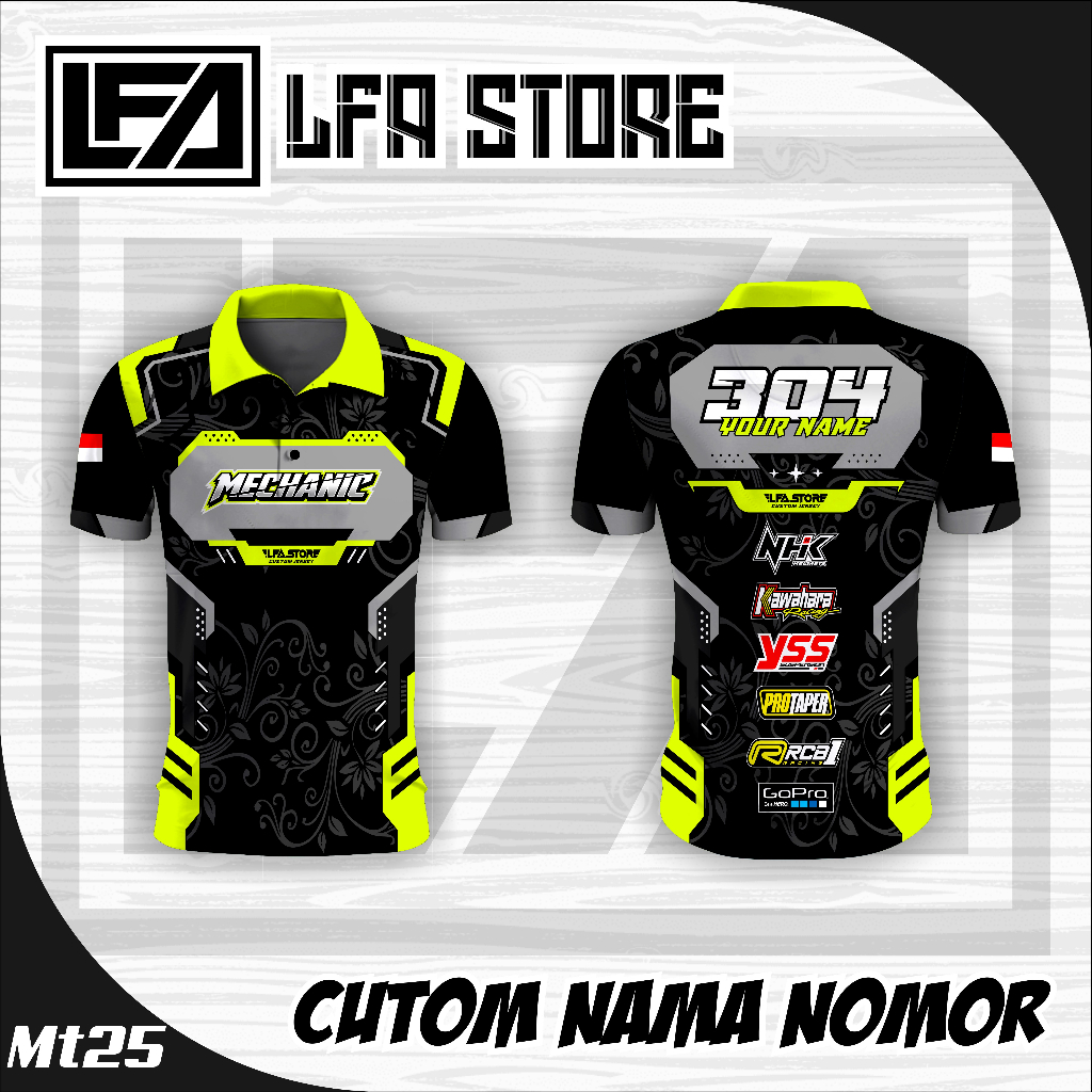 Jual JERSEY BALAP CUSTOM NAMA JERSEY TRAIL RACING START JERSEY RACING ...