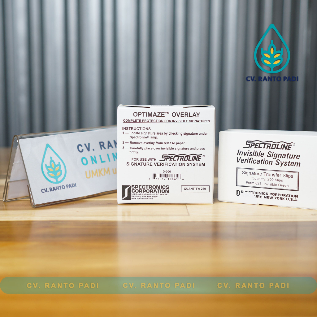 Jual 1 SET INVISIBLE SIGNATURE DAN OVERLAY UTK TANDA TANGAN BUKU ...