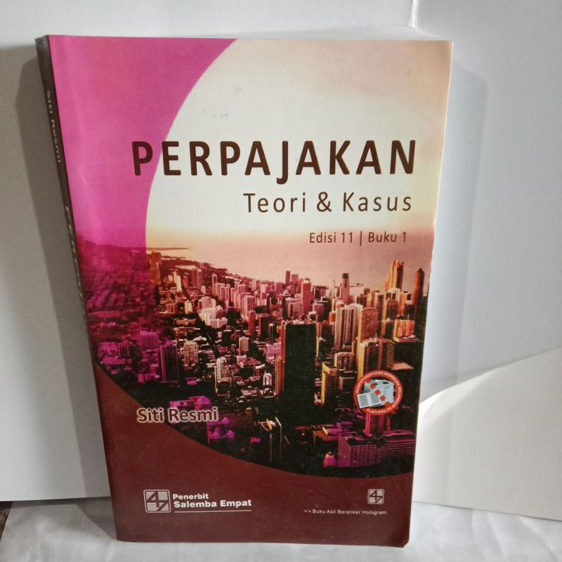 Jual perpajakan teori & kasus edisi 11 buku 1 siti resmi | Shopee Indonesia