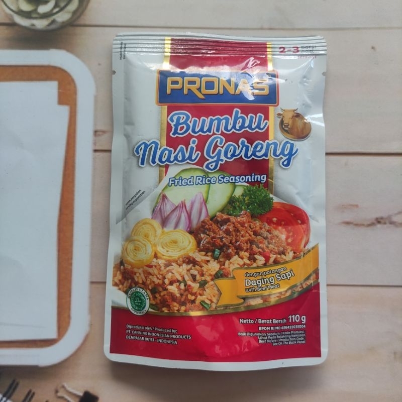 Jual Pronas Bumbu Nasi Goreng Sapi 110g | Shopee Indonesia