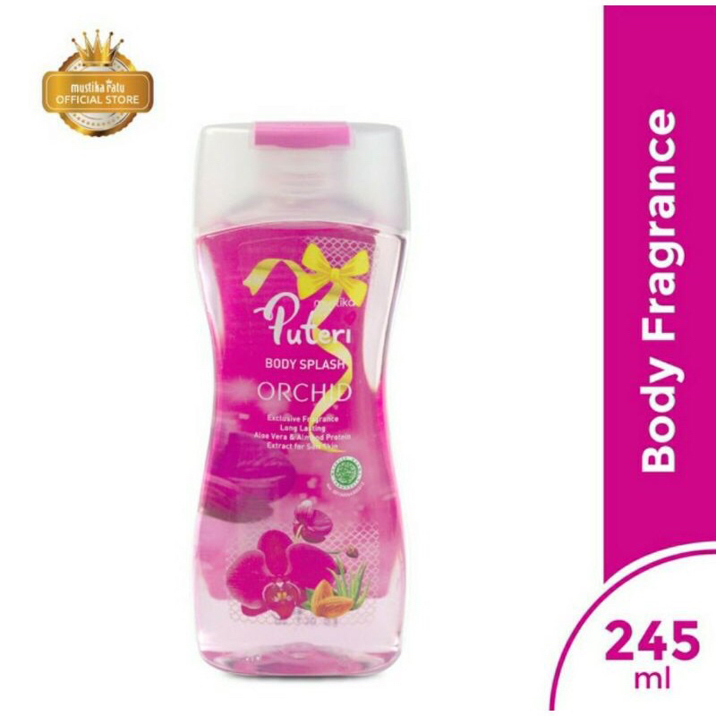 Jual PUTERI BODY SPLASH ORCHID 245ml | Shopee Indonesia