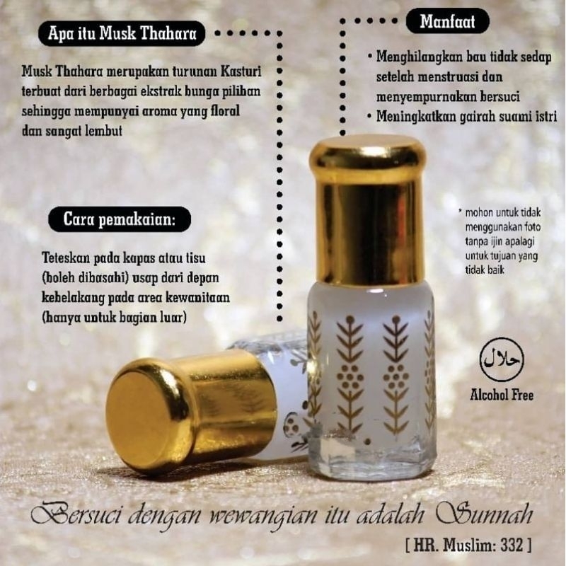 Jual [MISK THAHARAH] Misk Thaharah 100% Original - Parfum Arab ...