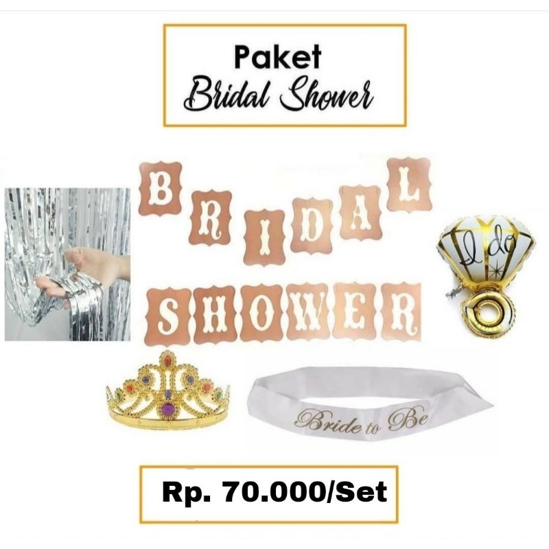 Jual Paket bridal shower | Shopee Indonesia