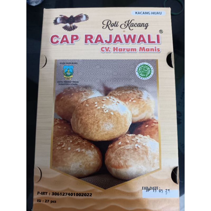 Jual Roti Kacang Rajawali khas tebing tinggi isi 15 -Bakpia medan ...