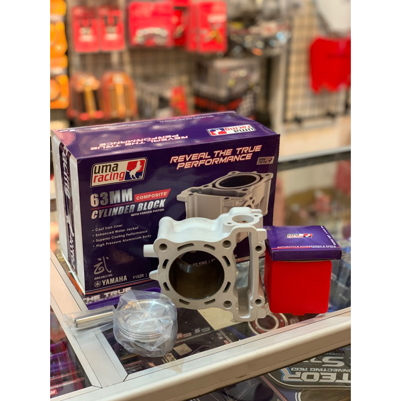 Jual BLOCK SET UMA RACING 63MM FOR MX KING | Shopee Indonesia