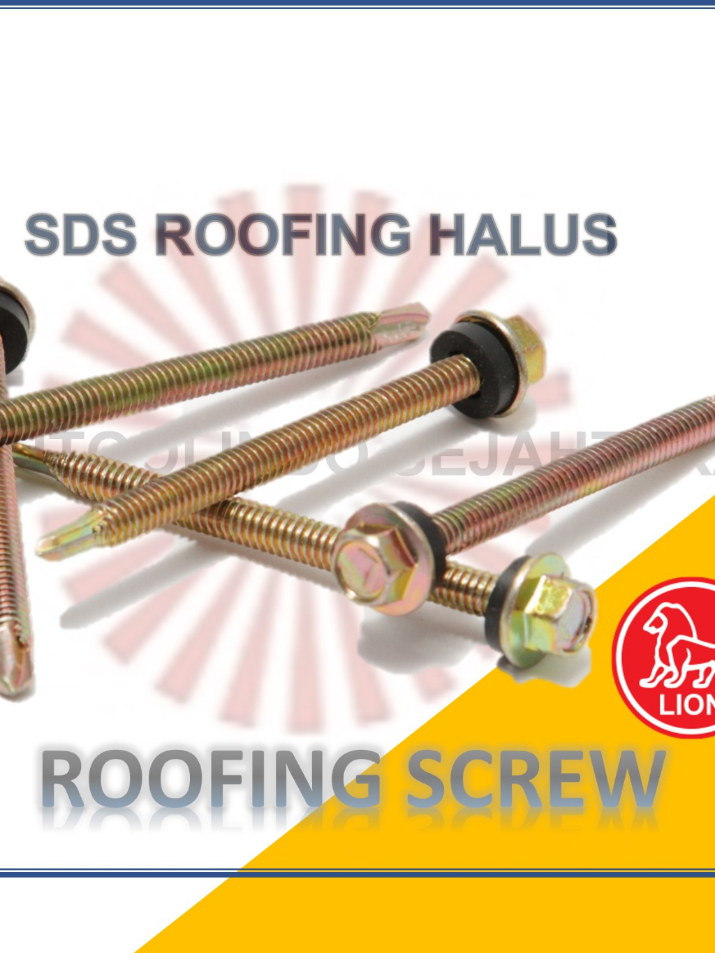 Jual Roofing Screw 12 x 75 Skrup Roofing Halus SDS Roofing 7,5cm ...