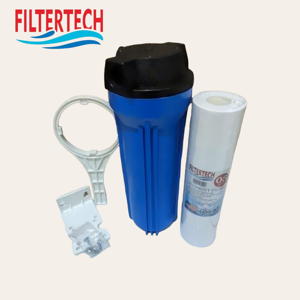 Jual Paket Filter Air FILTERTECH 10 inch - Housing Blue - Drat 3/4 ...