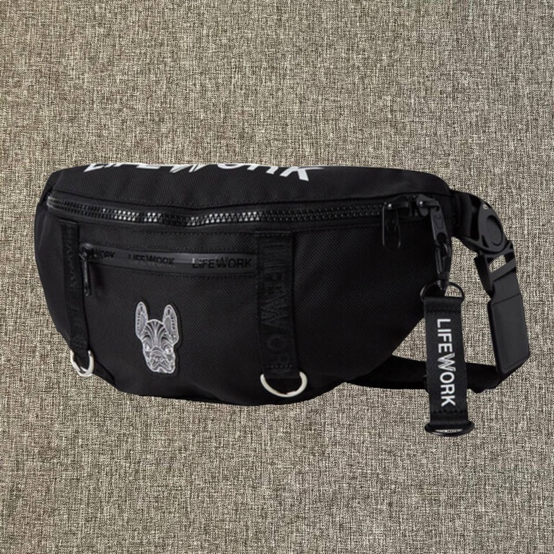 Jual Lifework D-Ring Waistbag Black Original / Life Work | Shopee Indonesia