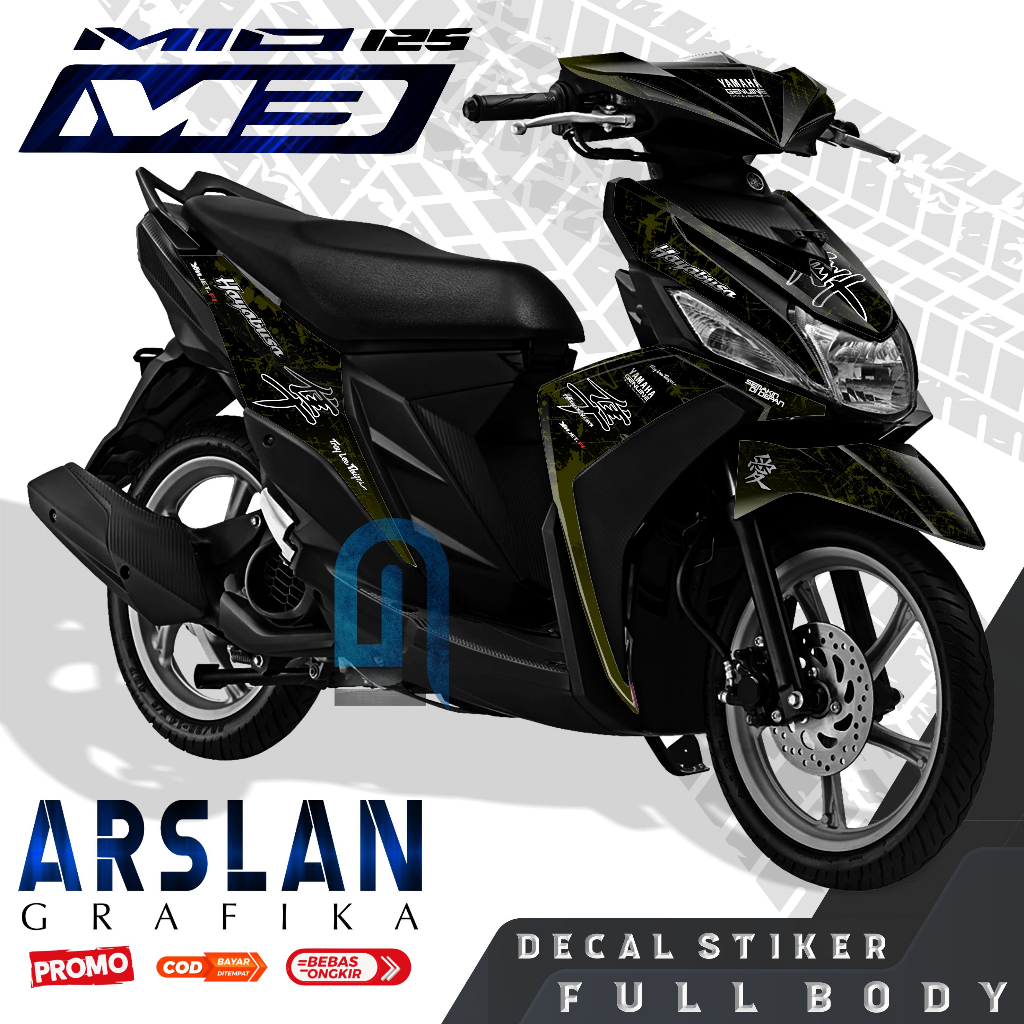 Jual PROMO Decal MIO M3 / MIO Z Full Body StikerMIO M3 / MIO Z Full ...