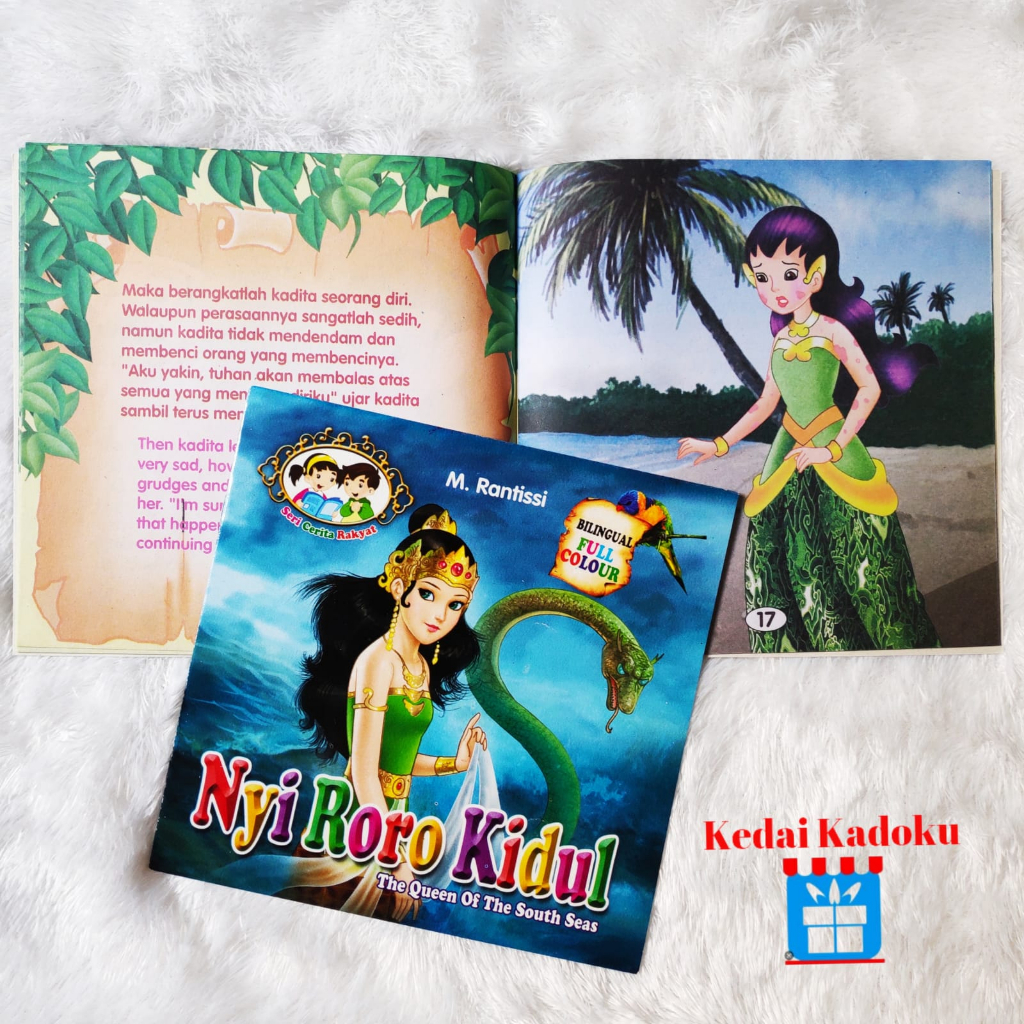 Jual Buku Cerita Rakyat Nusantara Nyi Roro Kidul Bergambar Billingual ...