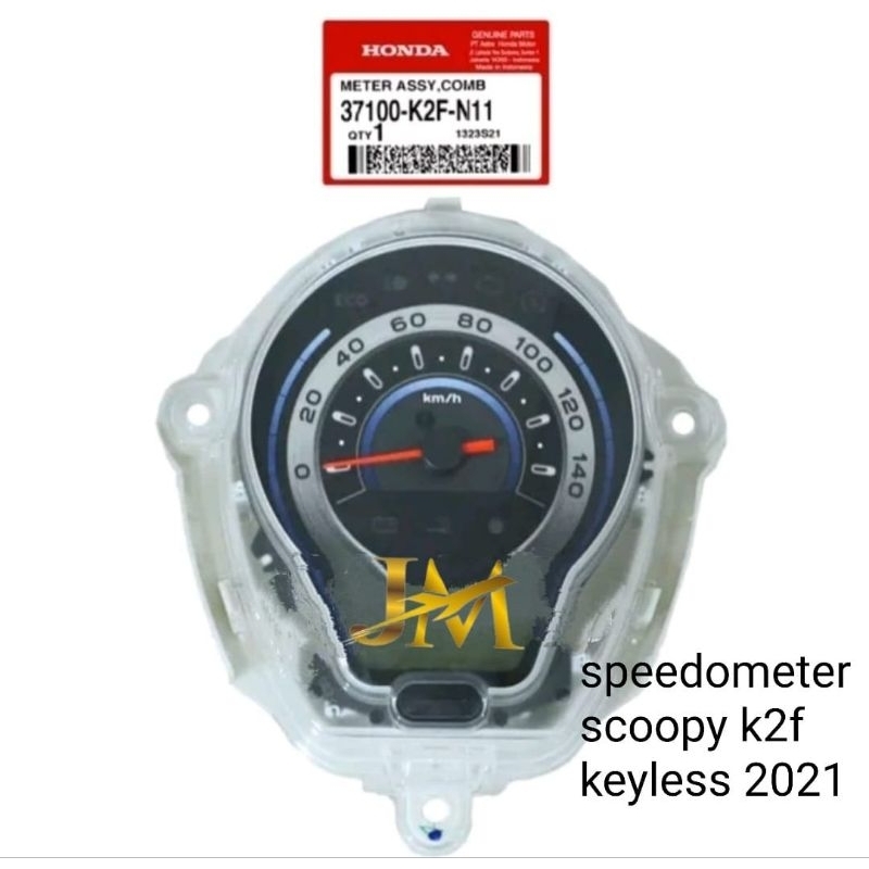 Jual 37100K2FN11 Speedometer Scoopy 2021 eSP K2F Prestige Smart Key ...