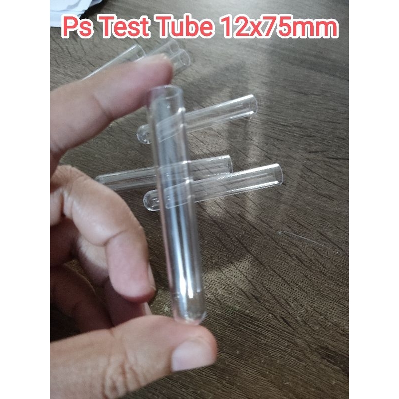 Jual PS TEST TUBE 12X75MM ECERAN KUALITAS BAGUS | Shopee Indonesia