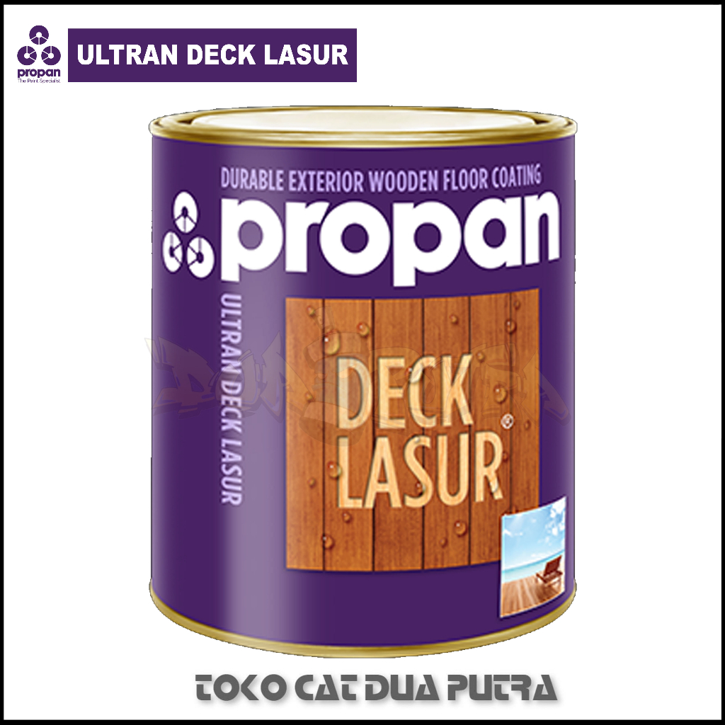 Jual Cat Lantai Deck Kayu Exterior Ultran Deck Lasur EDL-601-1Liter ...