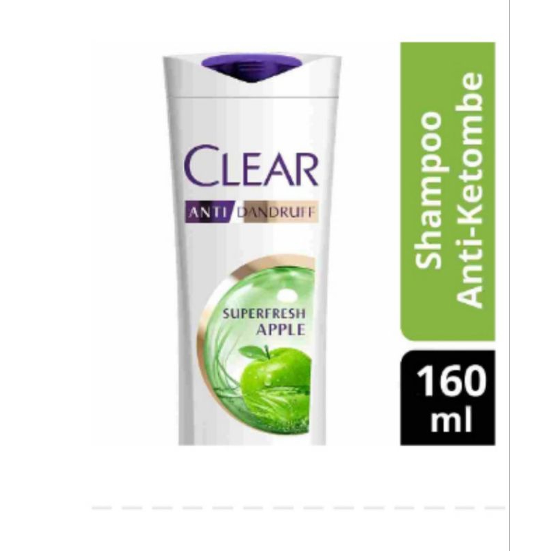 Jual CLEAR Shampo super fresh apple [160mL] | Shopee Indonesia