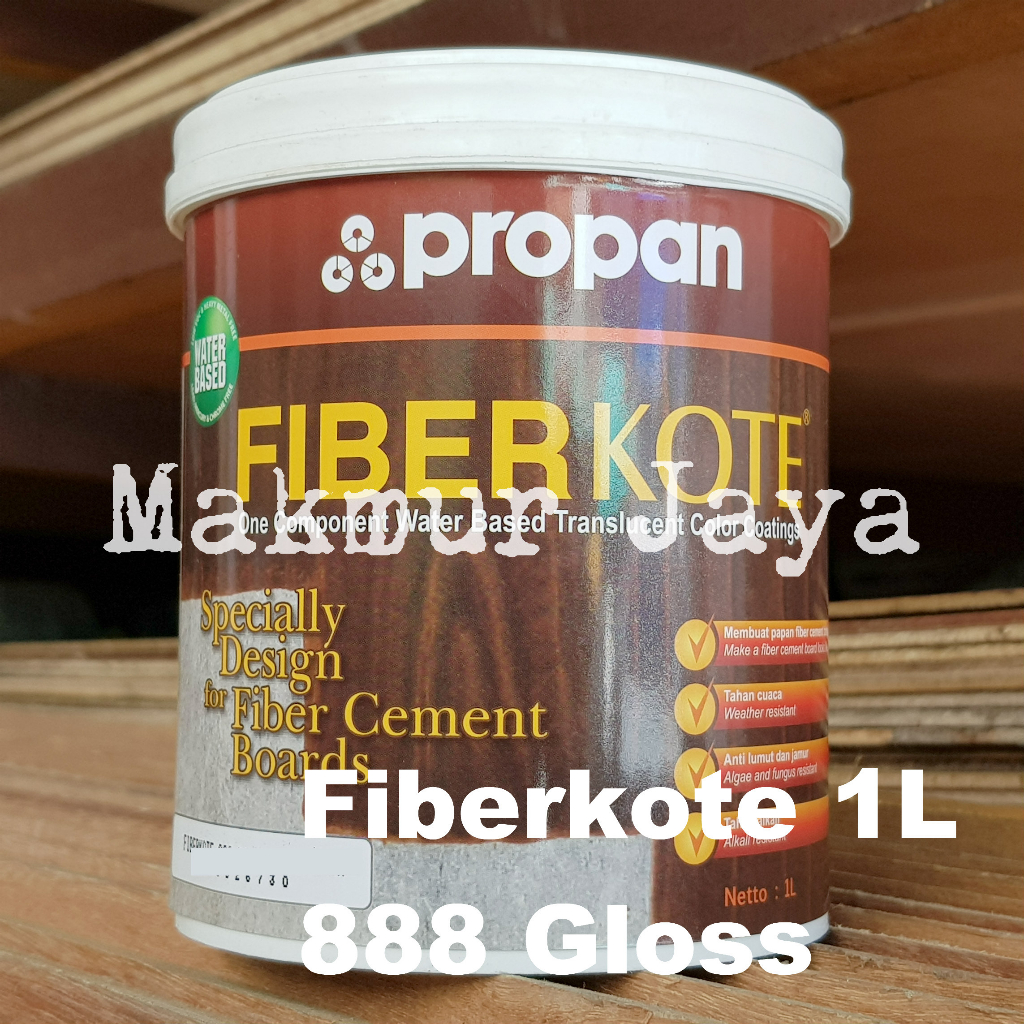 Jual Propan Fiberkote 1L FBK-888 Gloss Cat Fiber Cement Semen GRC ...