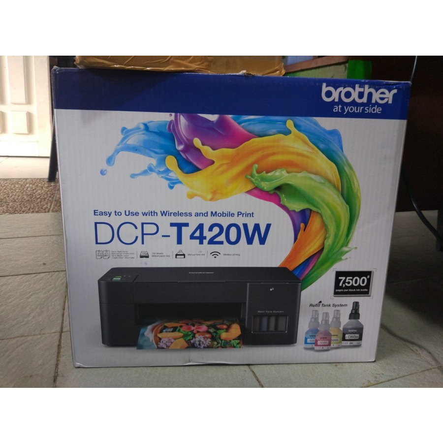 Jual BROTHER DCP-T420W Printer Ink Tank Colour AIO Multifunction T420 ...