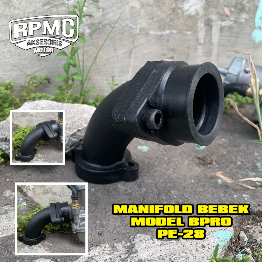 Jual INTAKE MANIPOL SLEEP ENGINE BEBEK UNIVERSAL 24 28 PE PWK PWL PNP ...