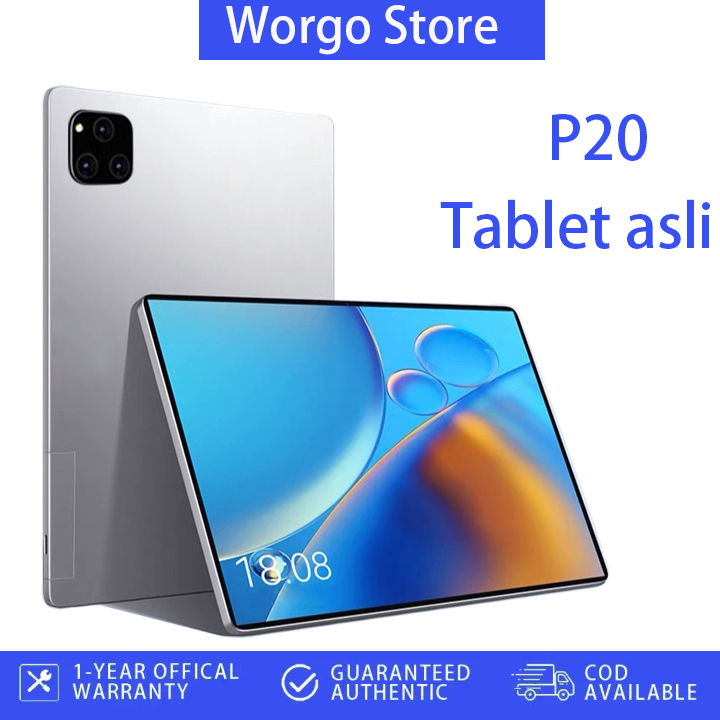 Jual Tablet PC Tab P20 Baru 12GB + 512GB Tablet Android Layar Full Screen Layar Besar Wifi 5G ...
