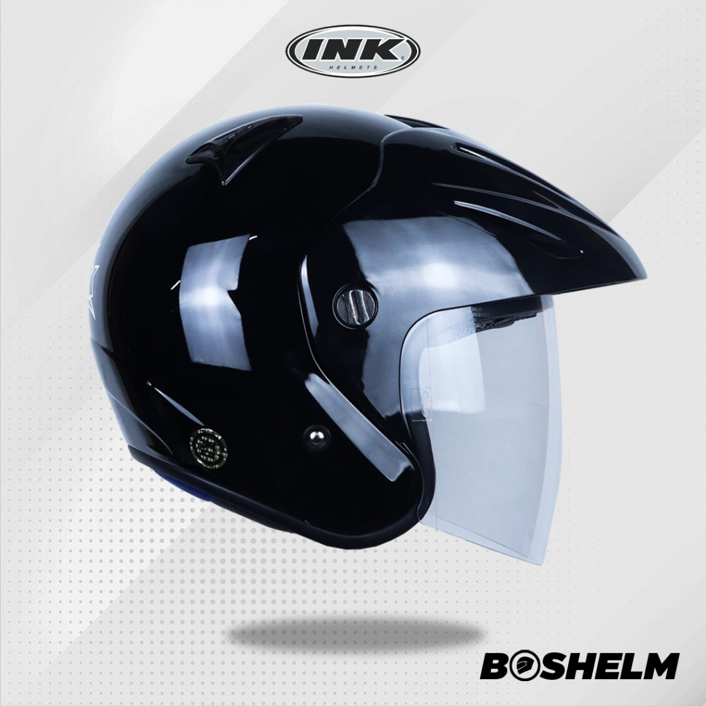 Jual BOSHELM Helm INK CX 22 SPORT B SOLID Helm Half Face SNI | Shopee ...