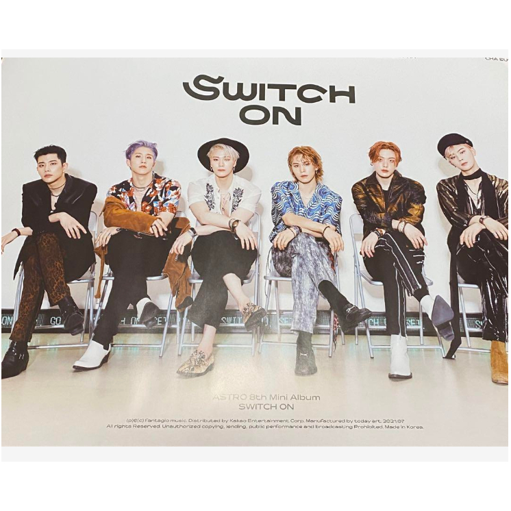 Jual [ READY STOCK ] Poster Tube Switch On Astro (FREE TUBE) || Moonbin ...