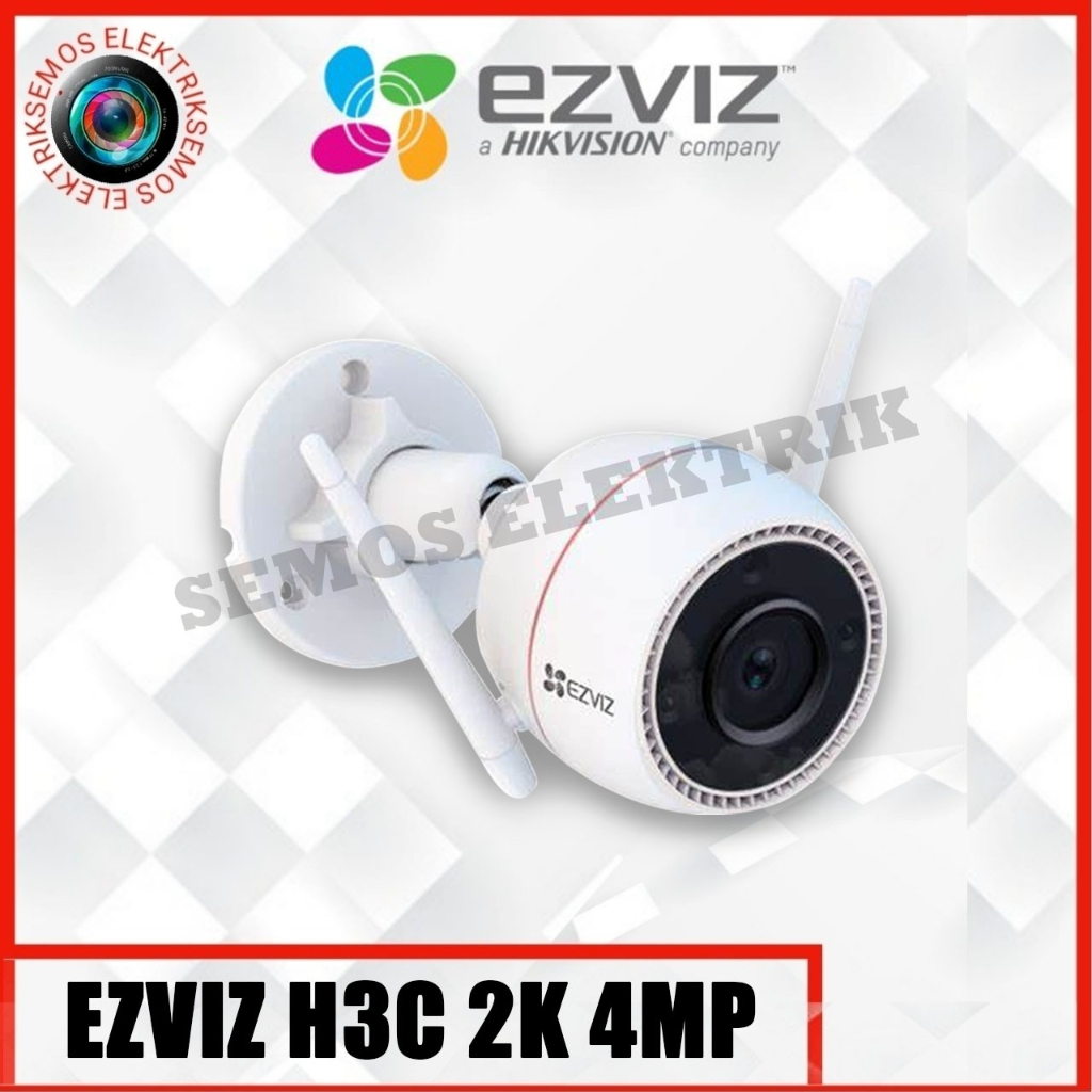 Jual CCTV Ezviz H3C 4MP 2K⁺ Wi-Fi Smart Home Network Camera untuk ...
