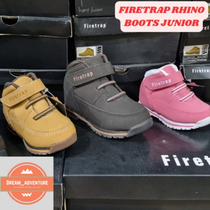 Jual Sepatu Boots Anak Laki Perempuan Firetrap Rhino Boots Kids ...