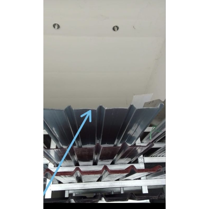 Jual atap spandek polos 030full, panjang 6m | Shopee Indonesia