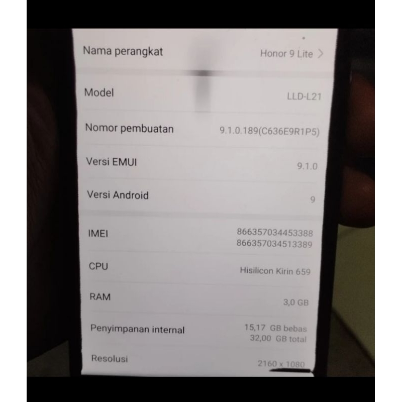 Jual Huawei note 9 | Shopee Indonesia