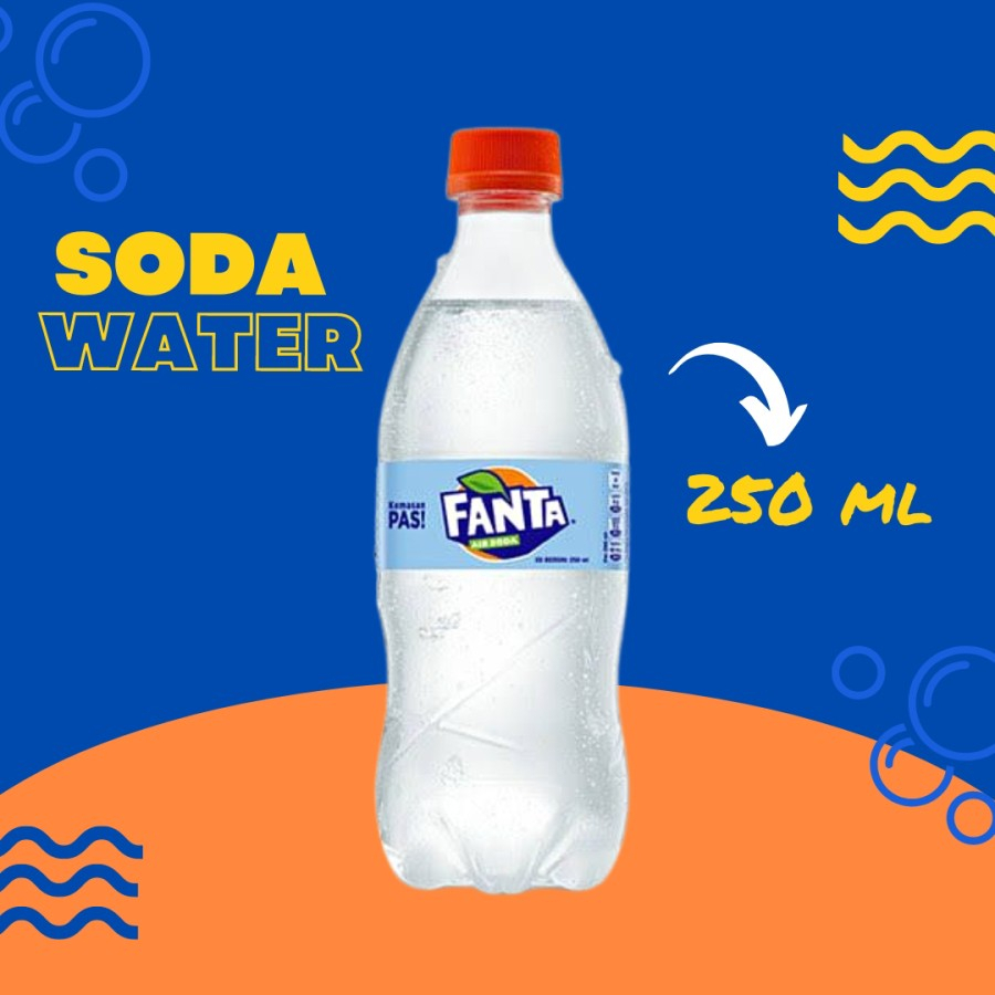 Jual SOFT DRINKS - FANTA Soda Water 250ml Air Soda | Shopee Indonesia