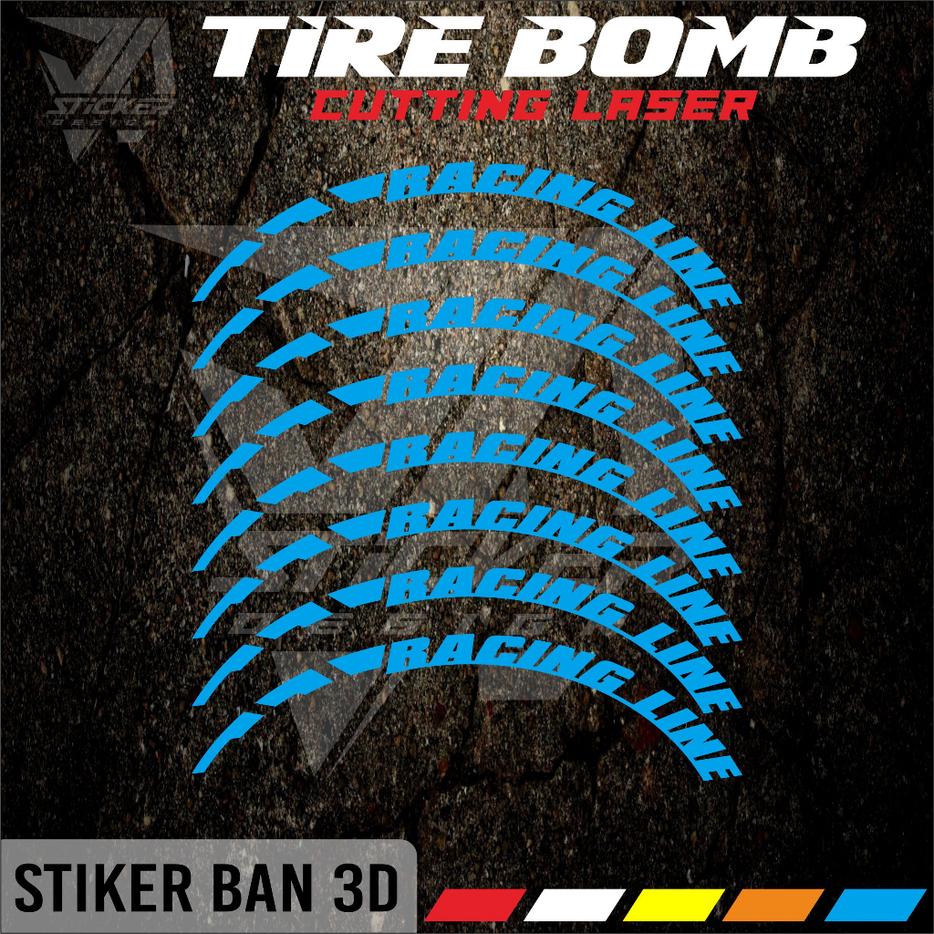 Jual Sticker Ban / Font Ban / Tire Bomb / 3D stiker ban Racing Line JP ...