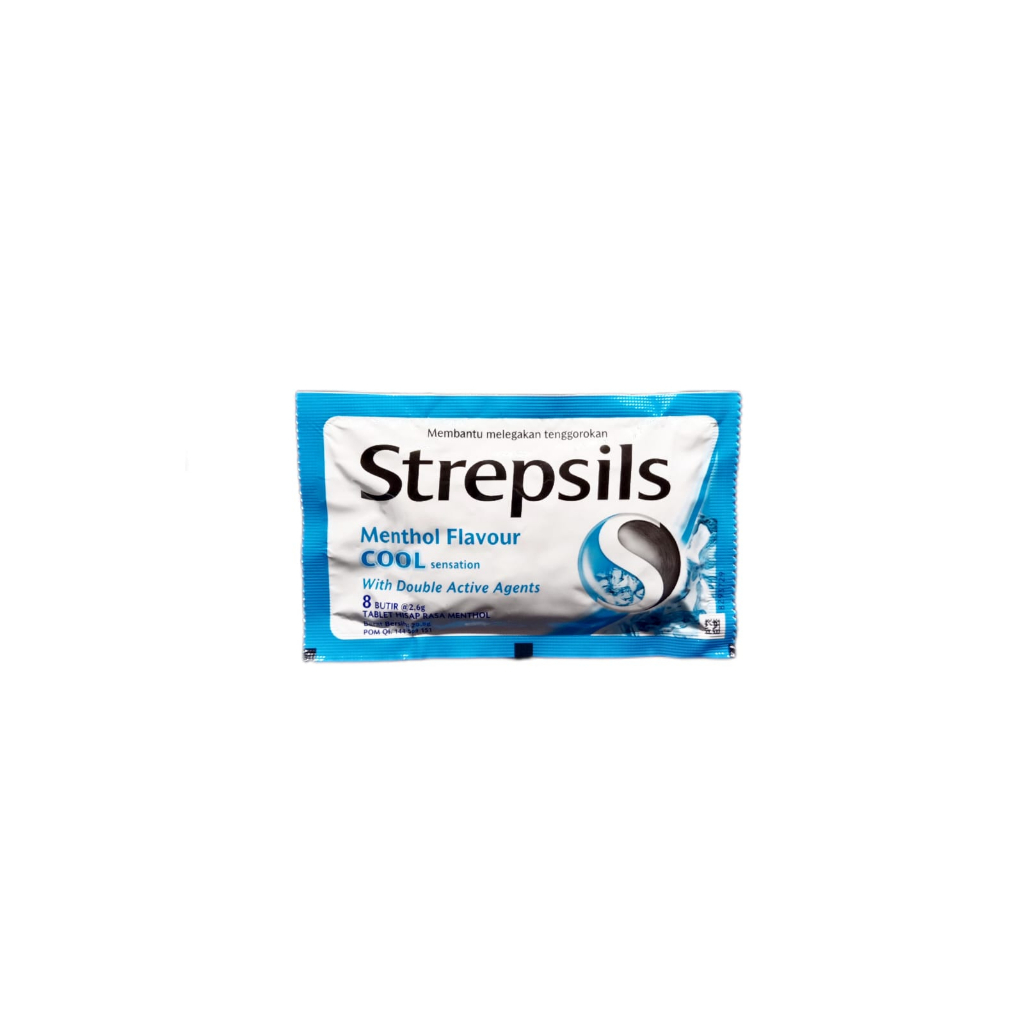 Jual STREPSIL COOL POUCH ISI 8 TABLET HISAP | Shopee Indonesia