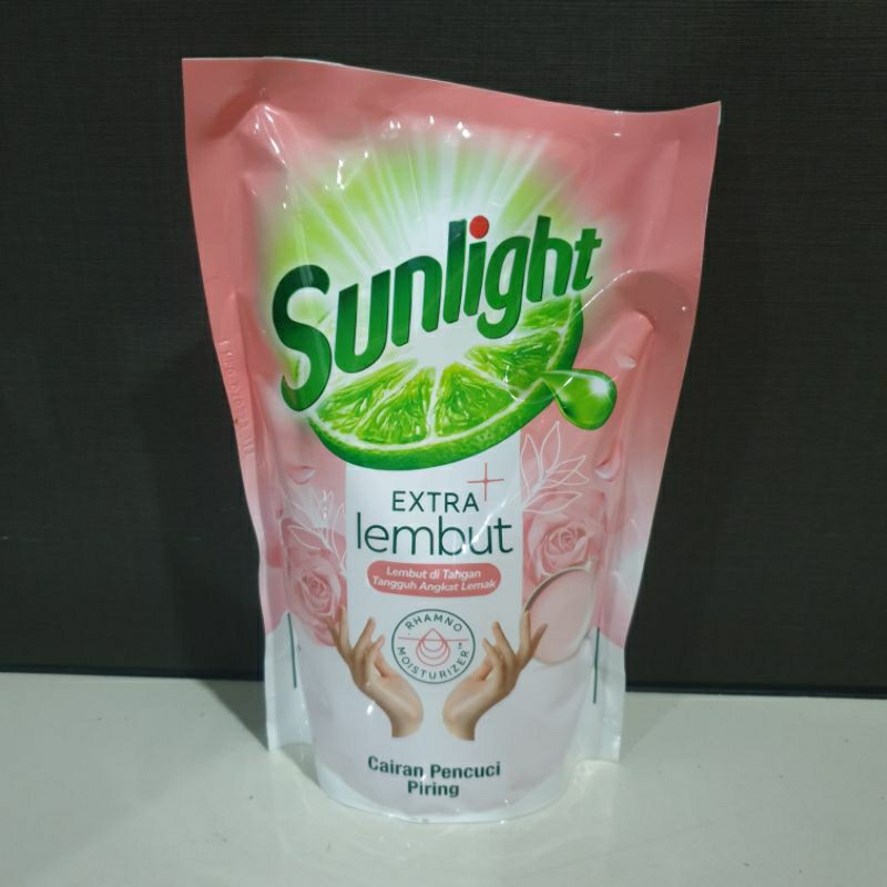 Jual Sunlight Sabun Cuci Piring Extra Lembut Rhamno Moisturizer 650ml | Shopee Indonesia