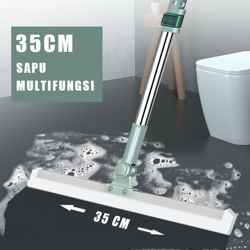 Jual [Instant/Same Day]Wiper Sapu Karet Alat Pel Lantai Magic Broom Serbaguna Bahan Silikon ...