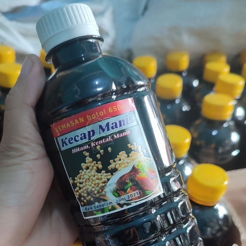 Jual kecap manis kemasan botol 650ml | Shopee Indonesia