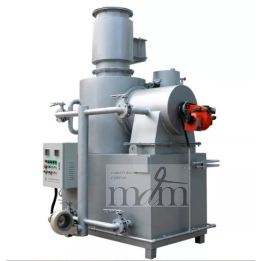 Jual Incinerator pembakar sampah double chamber 10 kg/jam gas | Shopee ...