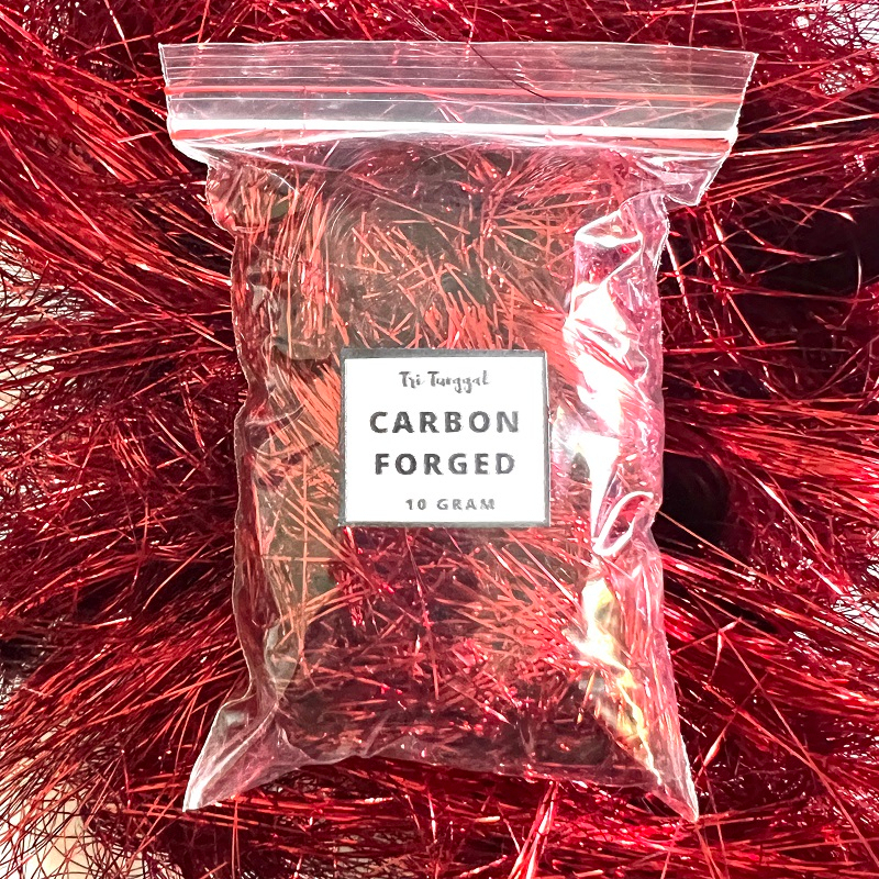 Jual Fiber Cacahan Serat Carbon Forged Merah Red Berat Isi 10 gram ...