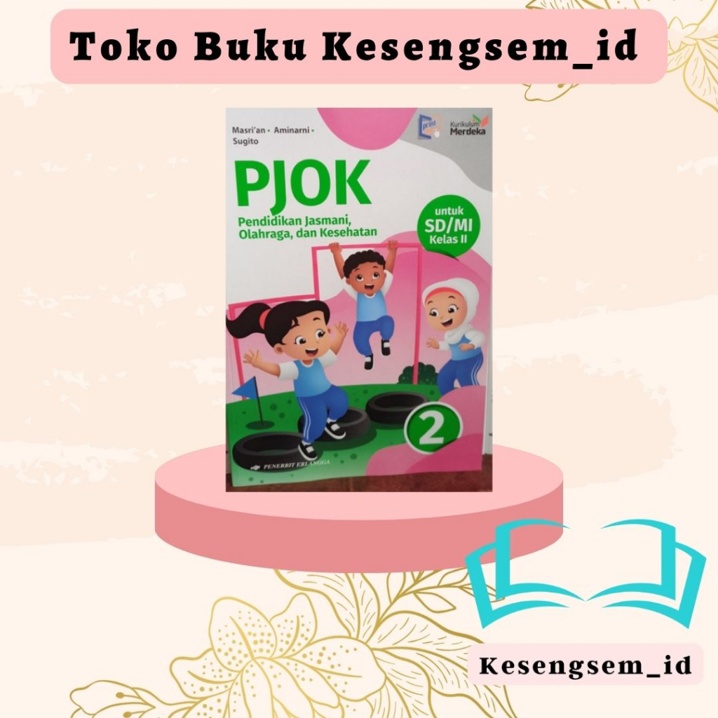Jual Buku PJOK Kelas 1, 2, 3, 4, 5, 6 SD/MI Kurikulum Merdeka - Erlangga | Shopee Indonesia