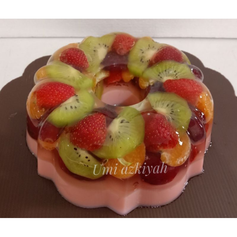 Jual Puding buah kaca 20cm, Free Vla | Shopee Indonesia