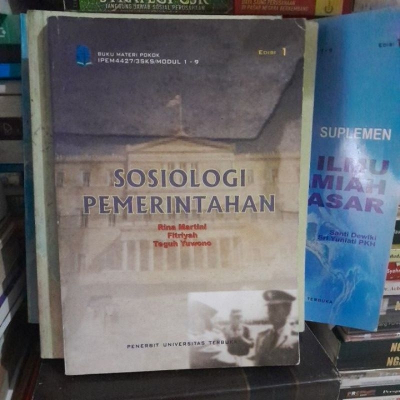 Jual Buku Sosiologi Pemerintahan Penerbit Universitas Terbuka Shopee Indonesia 