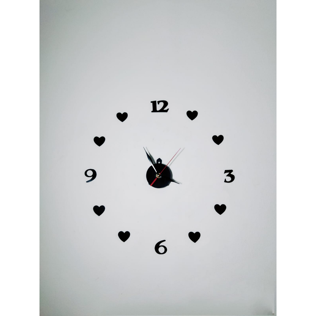 Jual (150GR) SHENAR JAM DINDING KECIL / JAM DINDING DIY / JAM VIRAL ...