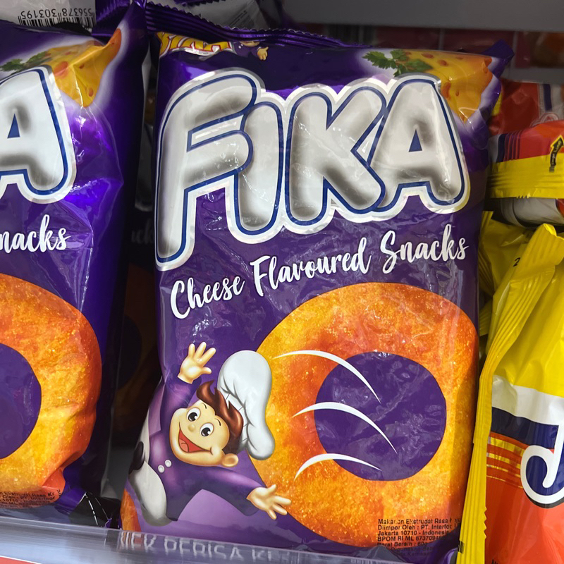 Jual Bika Snack Malaysia Aneka Rasa Cemilan Kerupuk Bika 70gr | Shopee ...