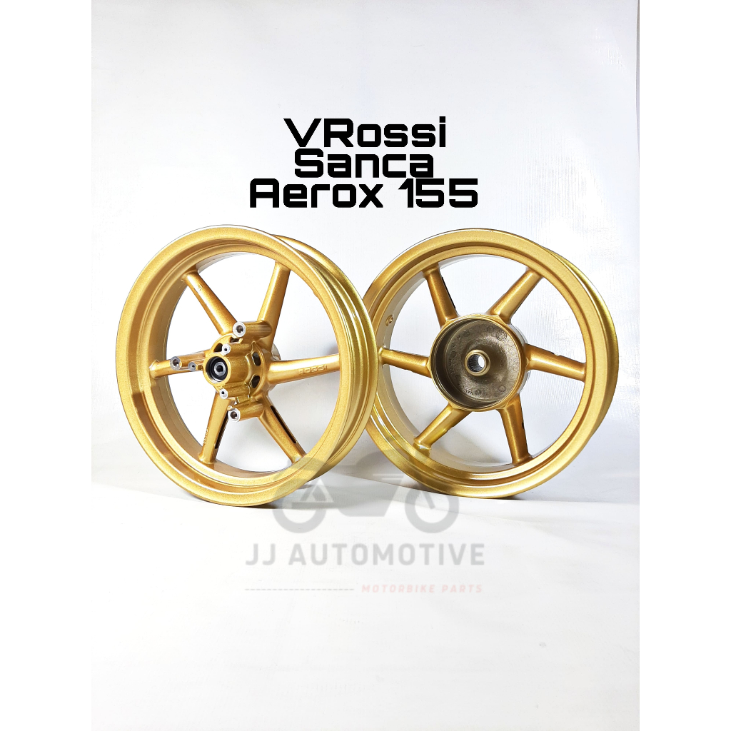 Jual Velg VRossi Sanca Aerox 155 Ukuran 300x400 Ring 14 | Shopee Indonesia