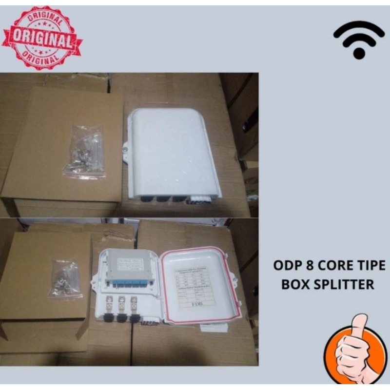 Jual BOX ODP 8 CORE OUTDOOR TIPE BOX SPLITER | Shopee Indonesia